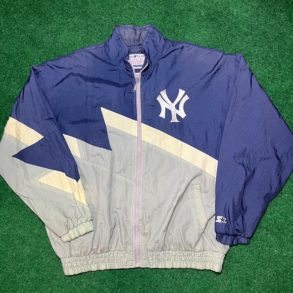 STARTER | Jackets & Coats | New York Yankees Vintage 9s Sharktooth ...